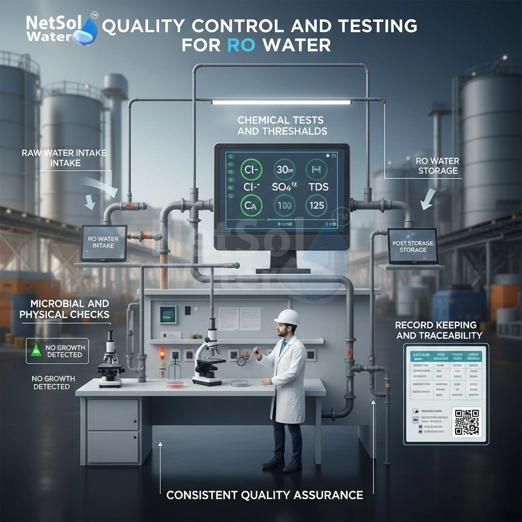 How is RO Water Used in RMC Plant