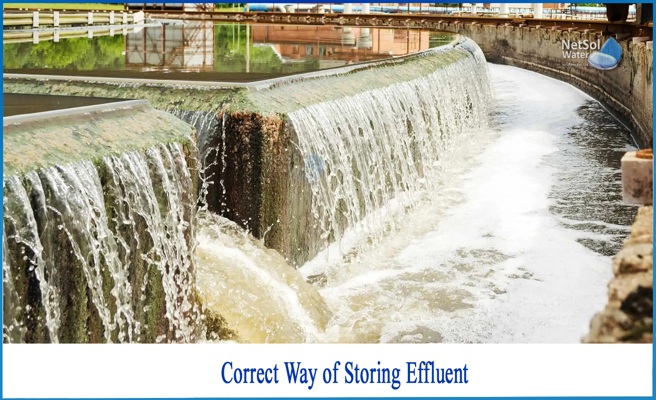 What Are The Correct Way Of Storing Effluent Netsol Water