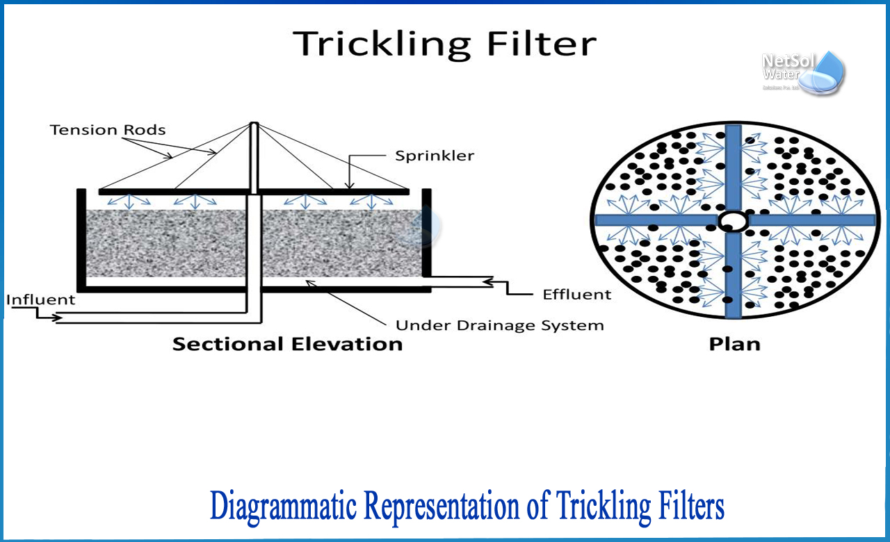 What Is Trickling Filter With Diagram Netsol Water