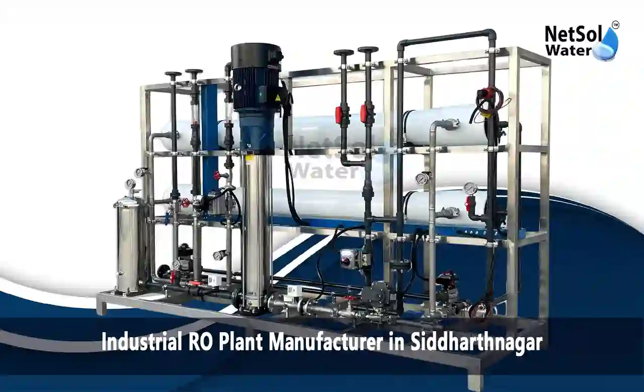 Industrial RO Plant Manufacturer in Siddharthnagar