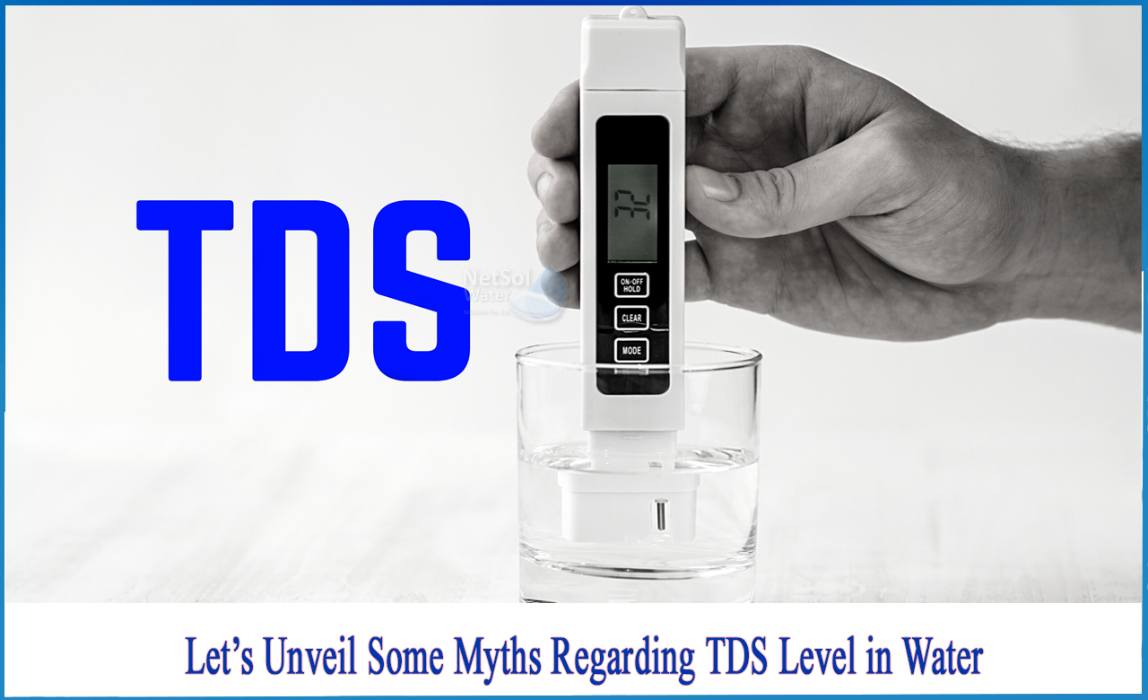Myth Busters-high level of TDS present in water good for drinking